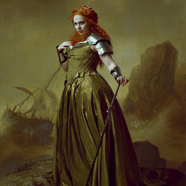 Viking Wig, Shield Maiden Cosplay , Larp Wig, Hair Accessories, Elf ...