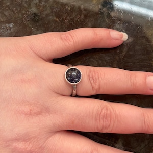 Initial Stacking Rings Set of 7 in Gold Silver or Rose Gold - Etsy