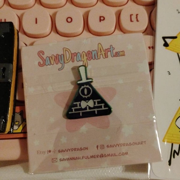 Bill Cipher- Weirdmageddon - Hard Enamel Pin Gravity Falls Adorable ...