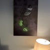 Lionel Messi Poster Neon Effect Argentina Soccer Hand Made Poster ...