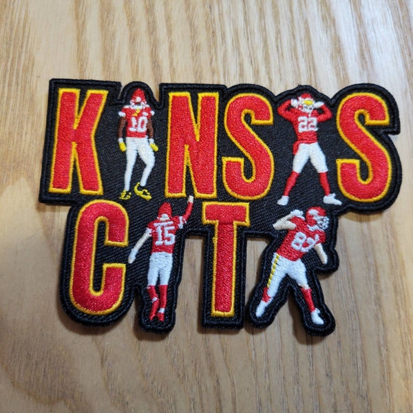 KC Groovy Heart Iron-on Patch - Etsy