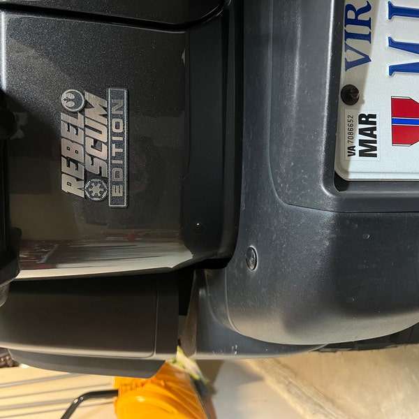 Custom REBEL SCUM EDITION Automobile Car Emblem - Etsy