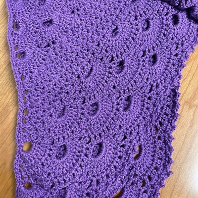 Victoria's German Shells Shawl Pattern / PDF Instant Download / Crochet ...