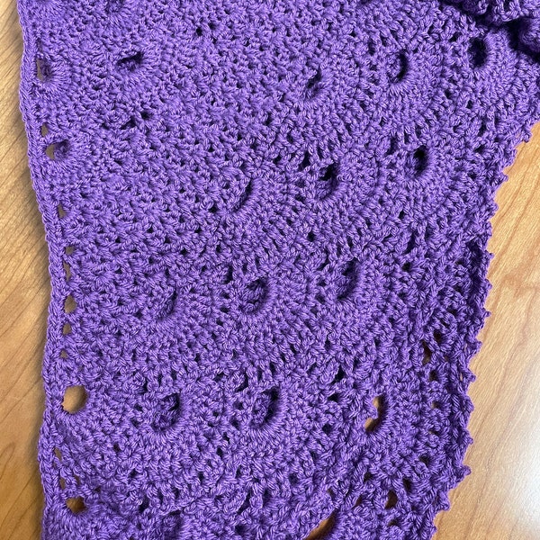 Victoria's German Shells Shawl Pattern / PDF Instant Download / Crochet ...