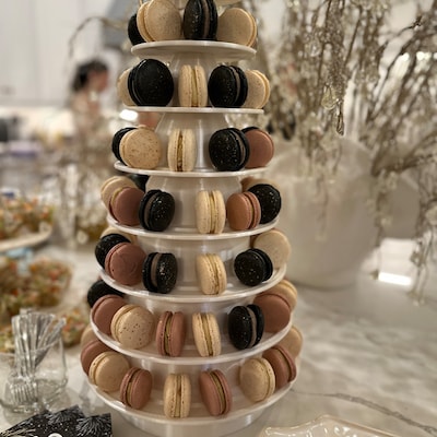 Macaron Tower Display, Collapsible, Nesting and Modular for Easy ...
