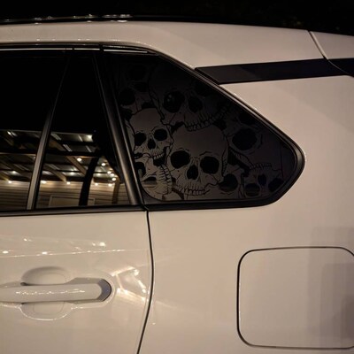 Bat Car Window Decals Quarter Panel Window Large Pattern Decal Custom ...