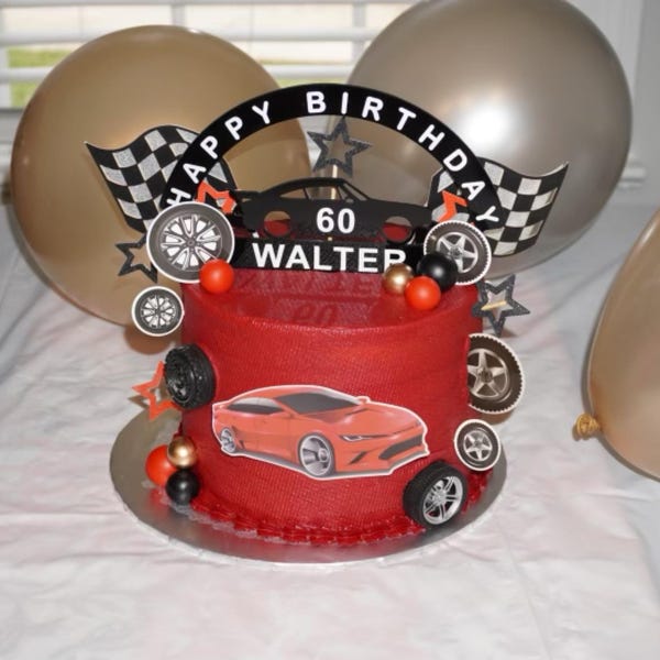 Birthday Cake Topper| Mazdaspeed3 2nd Gen Cake Topper | Personalized ...