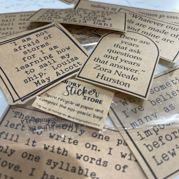 Months of the Year Planner Stickers, Torn Paper Stickers, Magazine ...