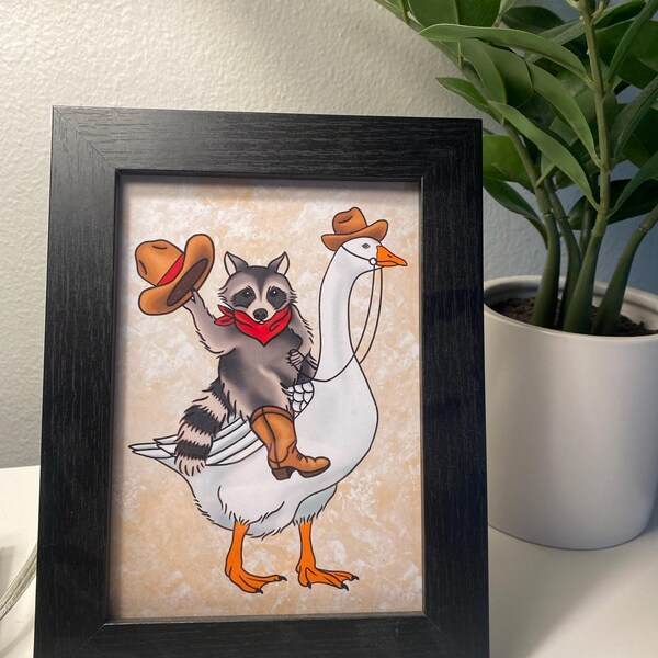 Cowboy Raccoon Sticker Pack | Cowboy Raccoons With Beer | Funny Raccoon ...