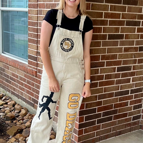 Hand Painted Overalls Gifts for Friends Custom Overalls - Etsy