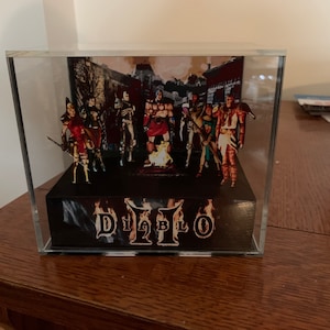 Final Fantasy VI Cube Diorama 3D Videogame Gift for Gamer | Etsy