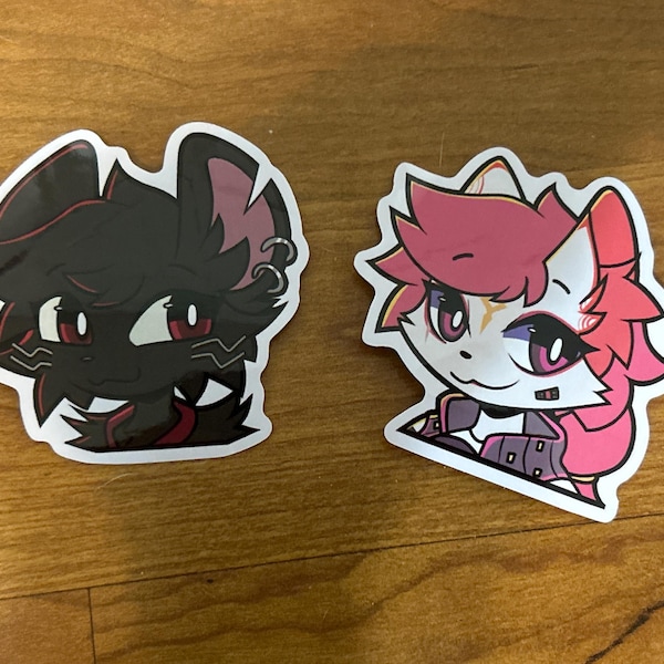Vinyl Stickers | Meowskulls, Camille, Highwire, and Kimiko | 2.5"/63 ...