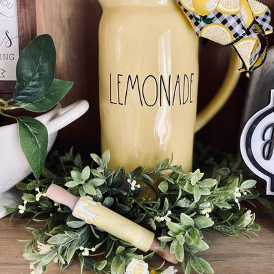Lemons Tier Tray Summer Display Rae Dunn Display - Etsy