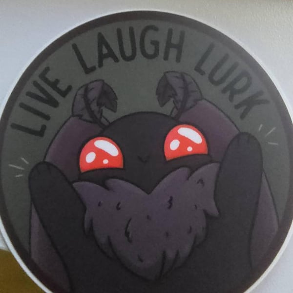 Mothman Baby Bodysuit || Live Laugh Lurk - Boba Mothman Series || Cute ...