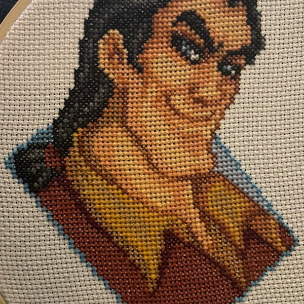 PDF Cross Stitch Pattern 0256.sebastian the Little Mermaid INSTANT ...