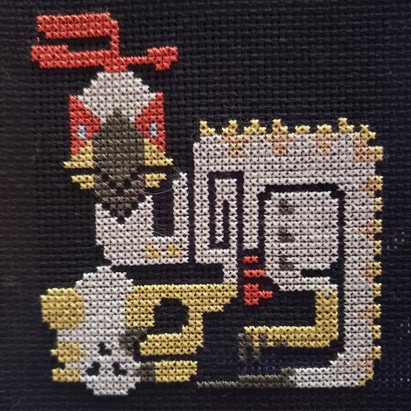 Monster Hunter World Cross Stitch Pattern Starter Bundle, Nergigante ...