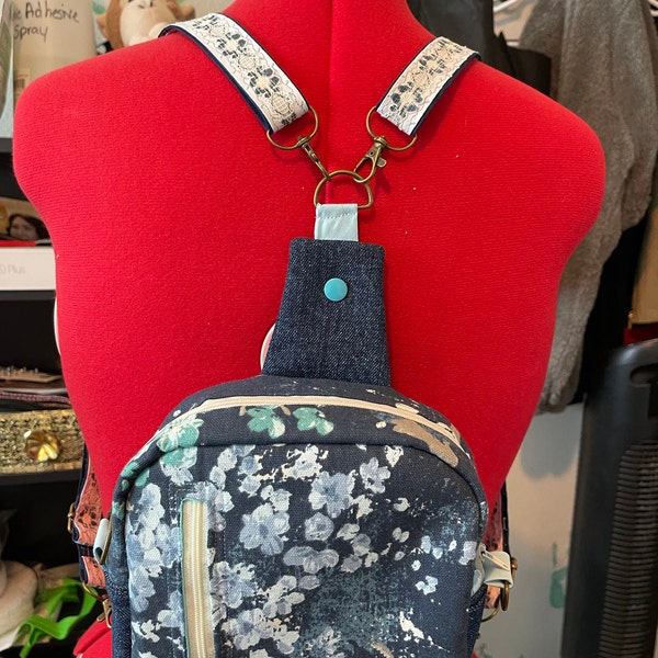 Pebble Sling Bag Sewing Pattern: Convertible Backpack With Video ...