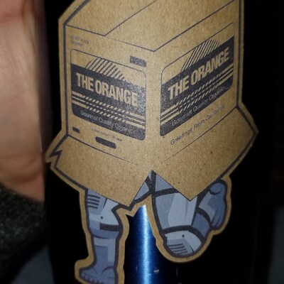 Metal Gear Solid Snake Kraft Paper Cardboard Box 3 X 2 Inch the Orange ...