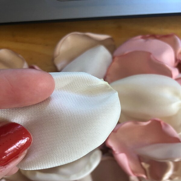Rose Gold Wedding Decor, Blush, Ballet Pink Rose Petals, Wedding Aisle ...