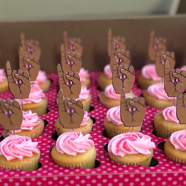 AKA Inspired Cupcake/treat Toppers| Celebration| Decoration - Etsy