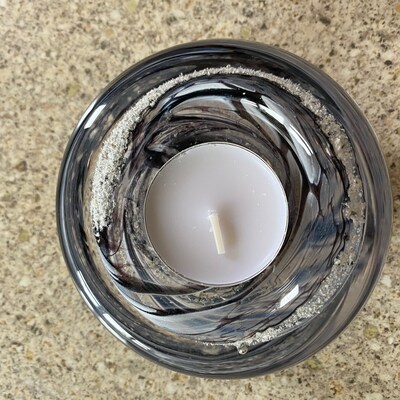 Cremation Ashes Glass Oval Paperweight - Etsy