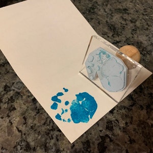 Dog Paw Print Stamp Custom Paw Print Stamp Gift for Dog | Etsy