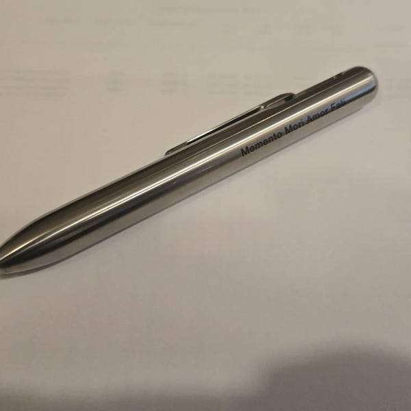 MARKSMITH® TITANIUM Bolt Action Permanent Marker With Custom Engraving ...