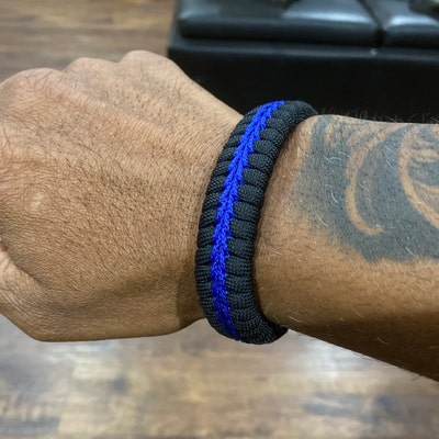 Thin Blue Line, Swat Team Bracelet, Jewelry for Cops, Gift for Retired ...