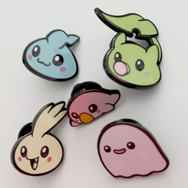 Digi Blobs / Digimon Pin / Dejimon / Fan Merch / Anime Theme / Kawaii ...