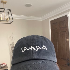 Paw Print Hat Distressed Baseball Cap OR Ponytail Hat Dog | Etsy