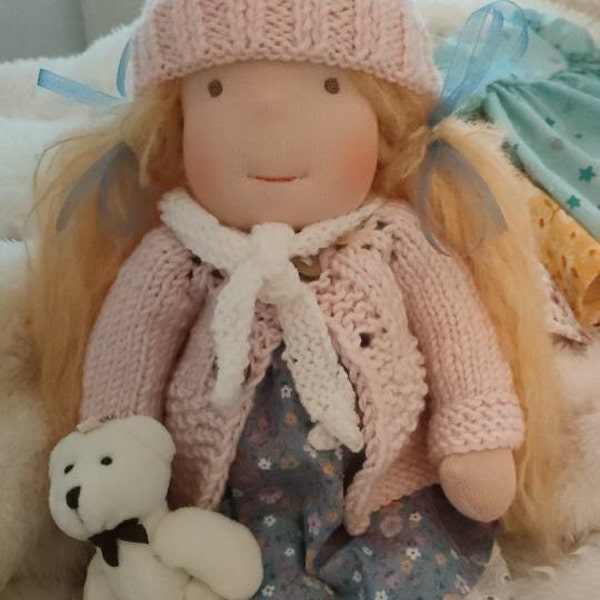 Waldorf ** Inspired Doll: Unique Handmade Baby Doll W/customizable ...