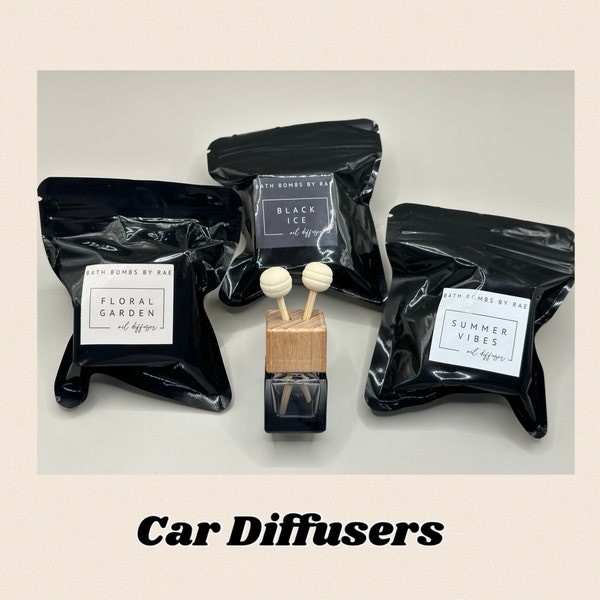 Car Diffuser Label Template Canva, Editable Product Label Template, DIY ...