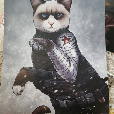 Boba Catt 11x17 Poster - Etsy