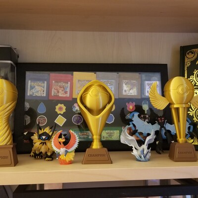 Pokémon Trophy - Etsy