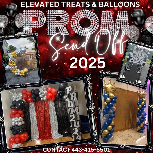 Prom Send off Flyer, DIY Prom Flyer, Prom Canva Template, Prom Send Off ...