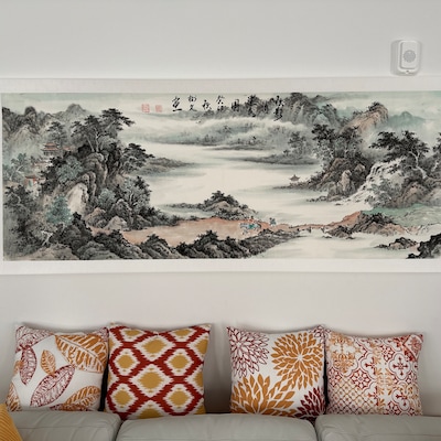 Handwritten Calligraphy Wall Art, Chinese Ink and Brush Calligraphy ...