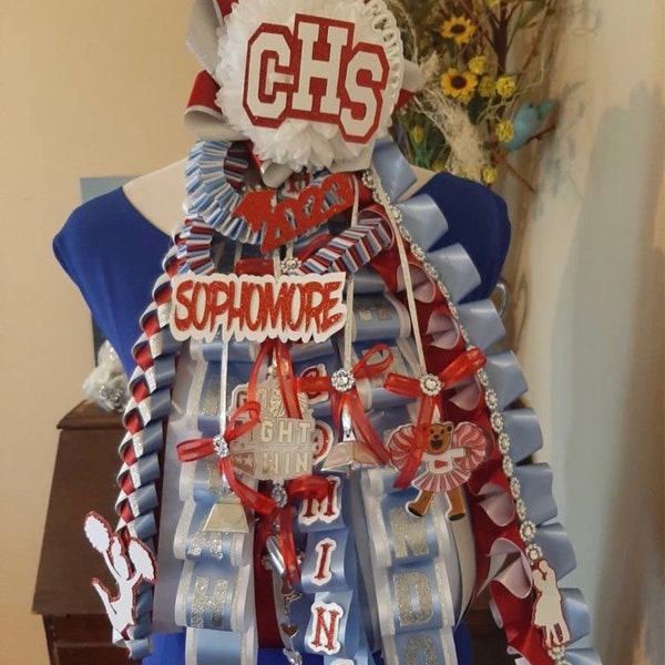 Large Sash Mum, Homecoming Sash Mum, Sash Mum, Homecoming - Etsy