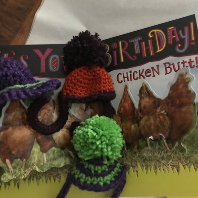 Crochet Pattern / Chicken Bonnet / Spring Chicken / Chicken Hat ...