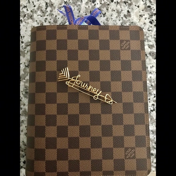 Custom Wire Name Bookmark, Name/word Paperclip, Book Page Marker ...