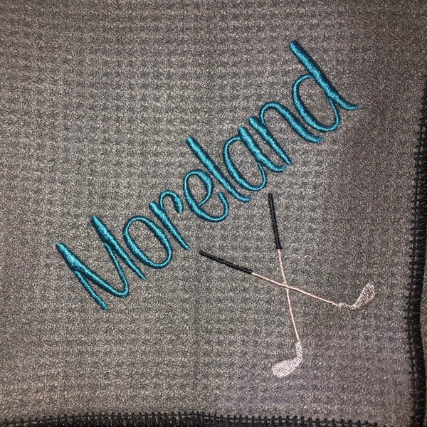 Golf Machine Embroidery Design - 4 Sizes - Etsy