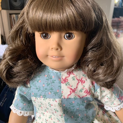 Addy Pink Dress and High Top Tie Boots for the American Girl ...