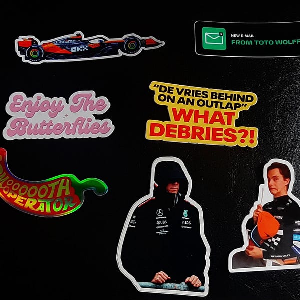 Fastest Lap Sticker Pack F1 Sticker Formula One Motorsport - Etsy