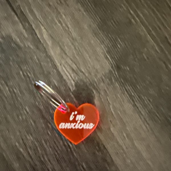 Custom Resin Motel Keychain, Letter Bead Motel Keychain, Personalized ...