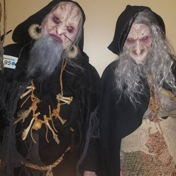 Witch - Foam Latex Prosthetic (UNPAINTED) - Etsy