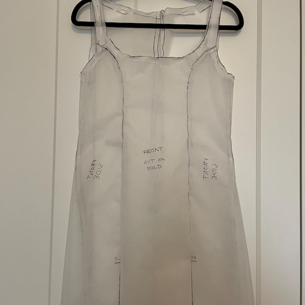 Lena Dress | 90s Mini Dress Pattern | Side Slit Tutorial | Retro Dress ...