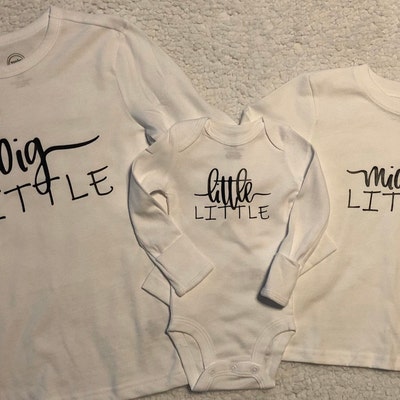 Big Middle Little, Big Little SVG, Middle Little Svg, Little Little Svg ...