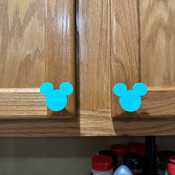 Mickey Mouse Knob Disney Bathroom Handle Disney Home Decor Disney ...