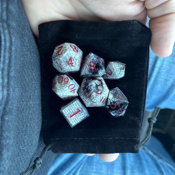 Quantum Candy Irridescent Pink Opal Sharp Edge Dnd Dice Set - Etsy