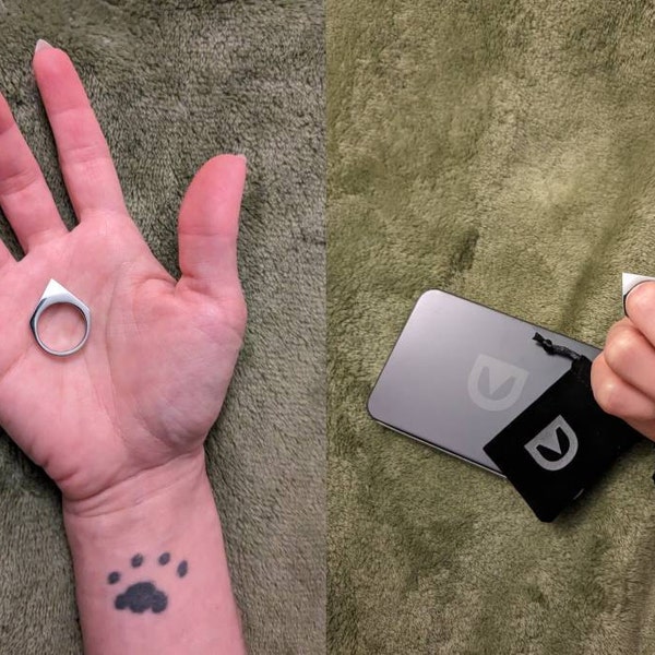 Peak Stacker - Single Point Spike Ring - Etsy