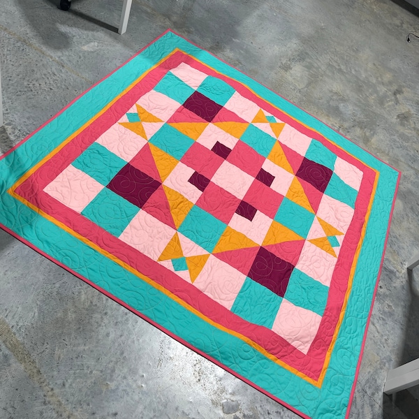 Morning Sunrise Quilt Pattern - PDF Digital Download - Modern Quilt ...